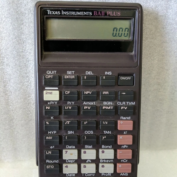 Texas Instruments | Other | Texas Instruments Ba Ii Plus Calculator ...